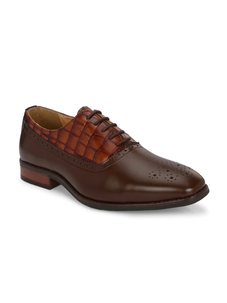 Brogan Brown Derby Shoes – Sanfrissco