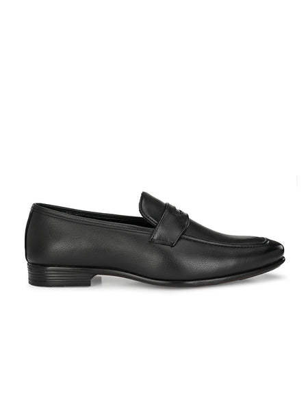 Buy Pimp Black Penny Loafers Online – Sanfrissco