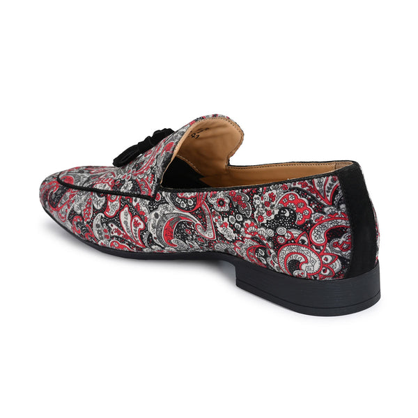 Buy Cherry velvet Loafers Online – Sanfrissco