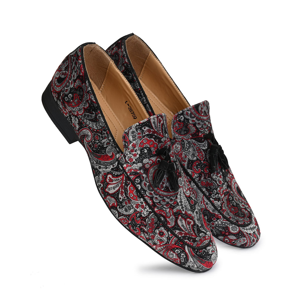 Buy Cherry velvet Loafers Online – Sanfrissco